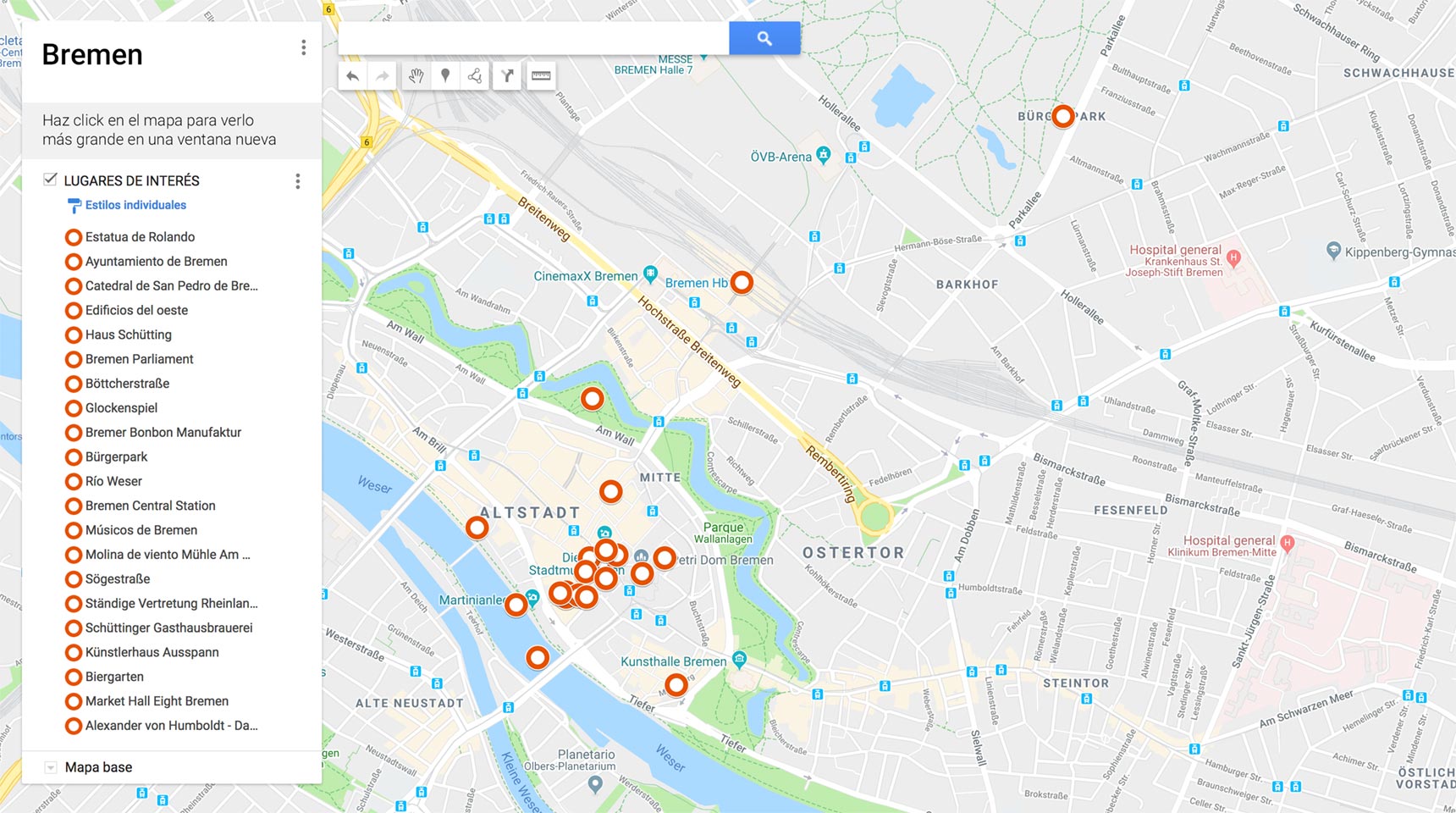 BREMEN con mochila, la guía del viajero independiente
