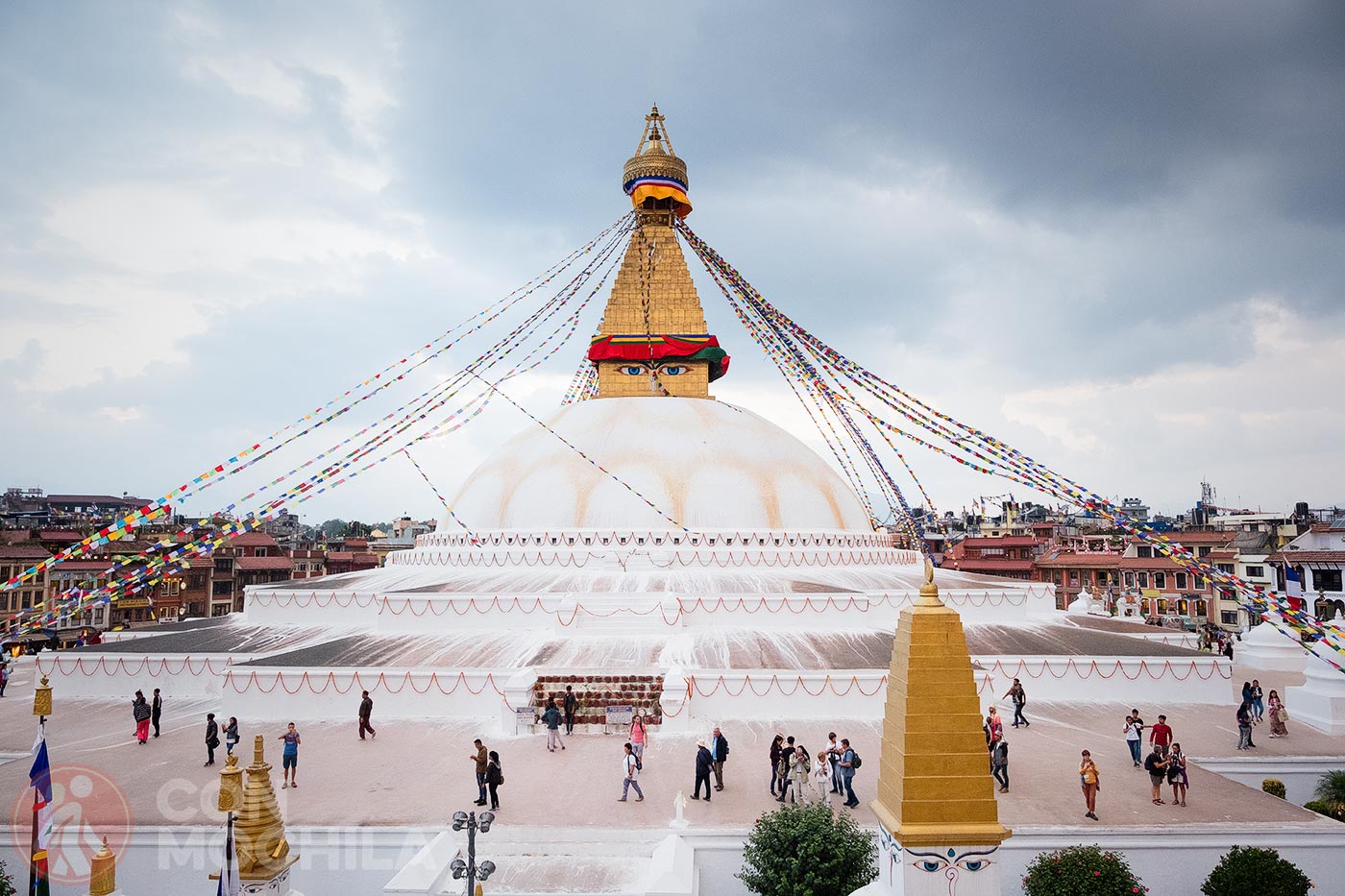 ᐈ Boudhanath Stupa, la más colorida y fotogénica de Katmandú