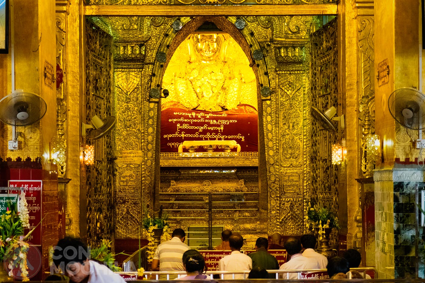 ᐈ Mahamuni Paya, sagrado lugar de peregrinación de Myanmar
