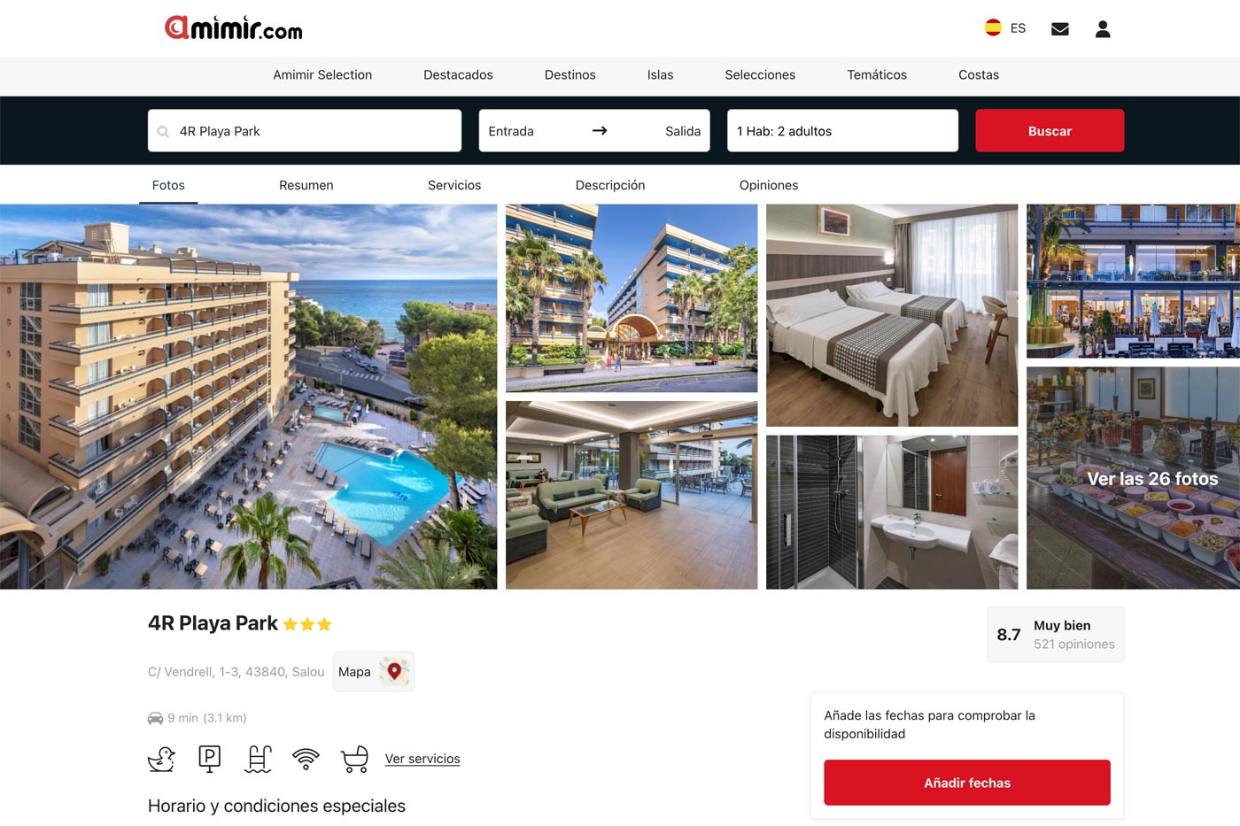 ᐈ Amimir, un buscador de hoteles que viene pegando fuerte